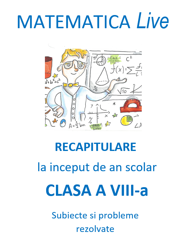 Matematica Live - Recapitulare inițială pentru clasa a VIII-a – Libraria digitala
